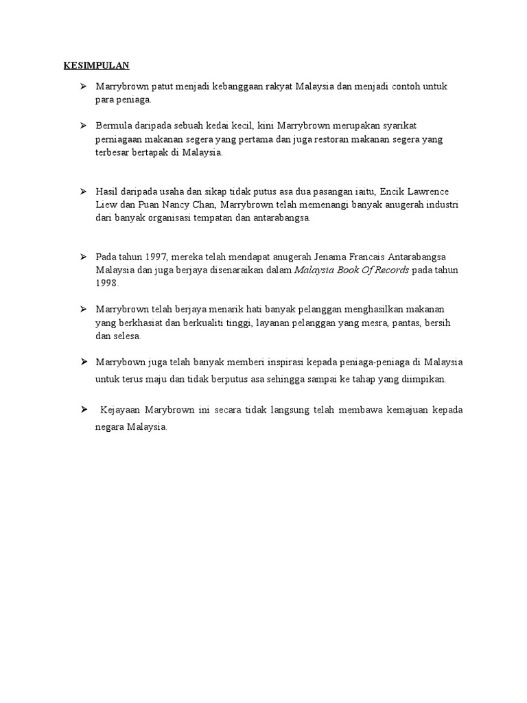 Kesimpulan Slide | PDF