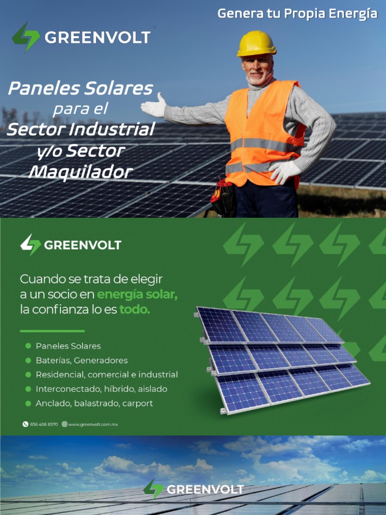 Greenvolt-Energia Solar a tu Alcance en Media Tension | PDF | Panel solar | Fotovoltaica