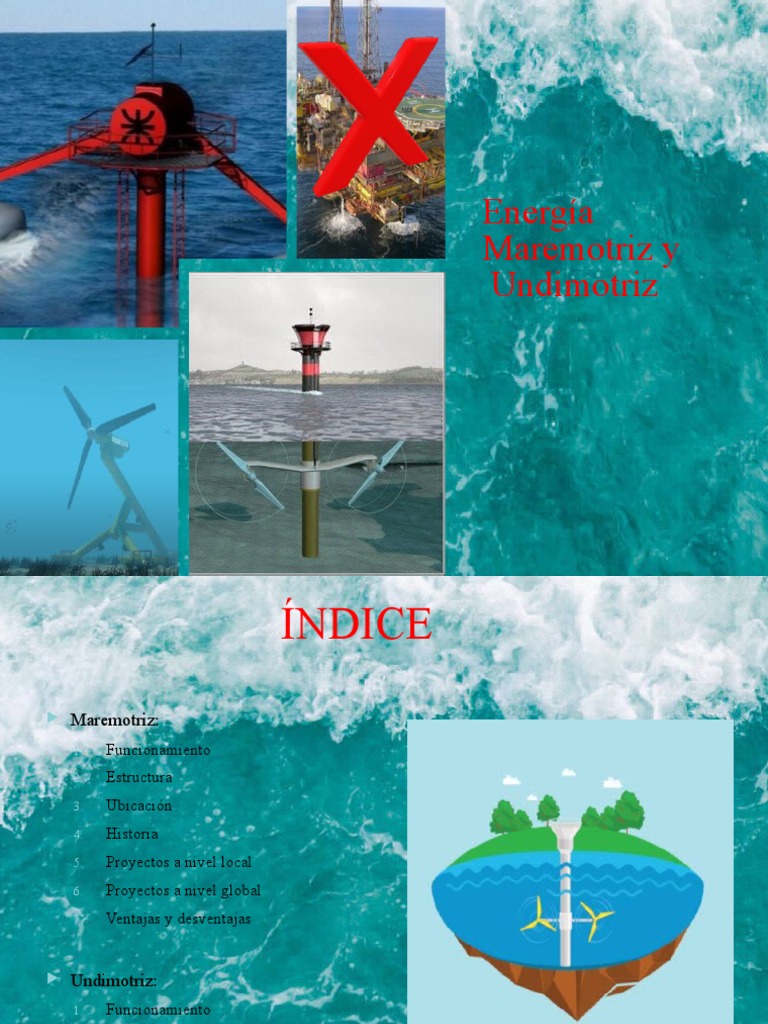 Energía Maremotriz y Undimotriz | PDF | Energía sostenible | Energía ...