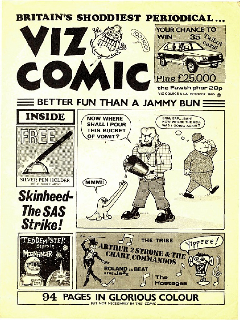Viz UK 004 October 1980 | PDF