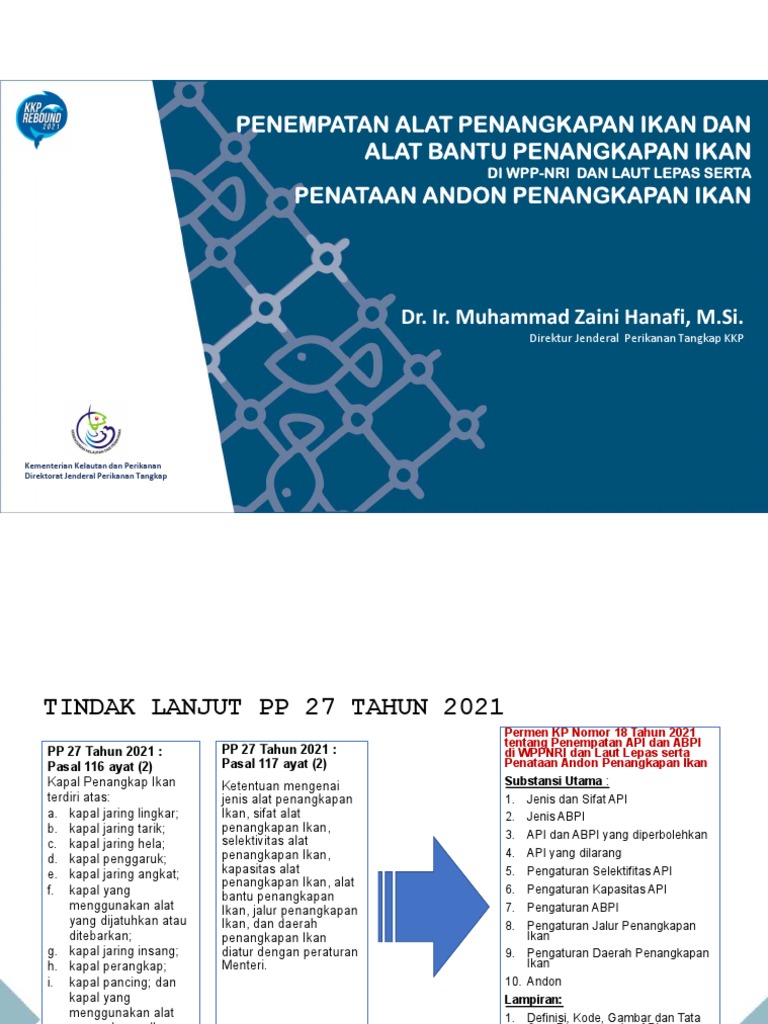 MATERI PAPARAN DIRJEN DJPT - M Zaini | PDF