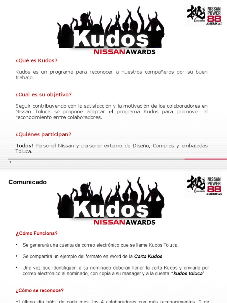 ¿Qué es el programa Kudos? | PDF | Crecimiento personal y profesional ...