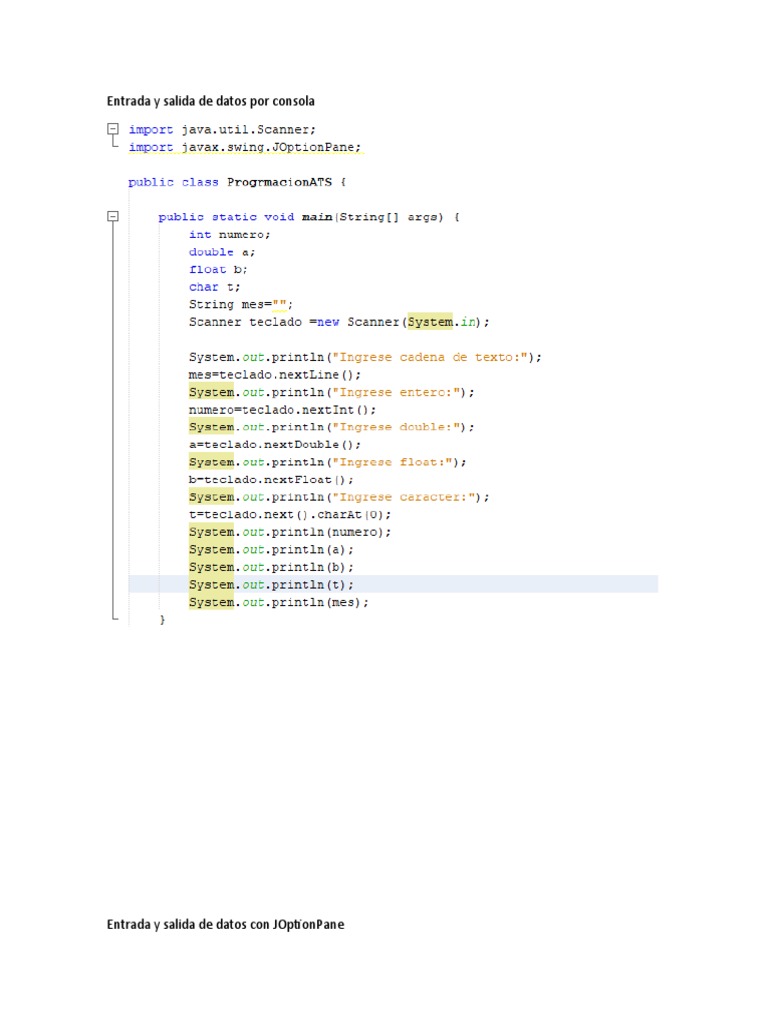 Codigos Java Con Netbeans | PDF