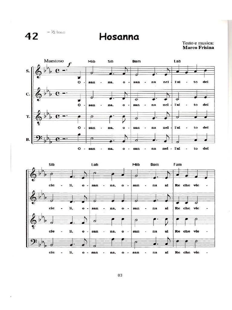 Hosanna Frisina | PDF