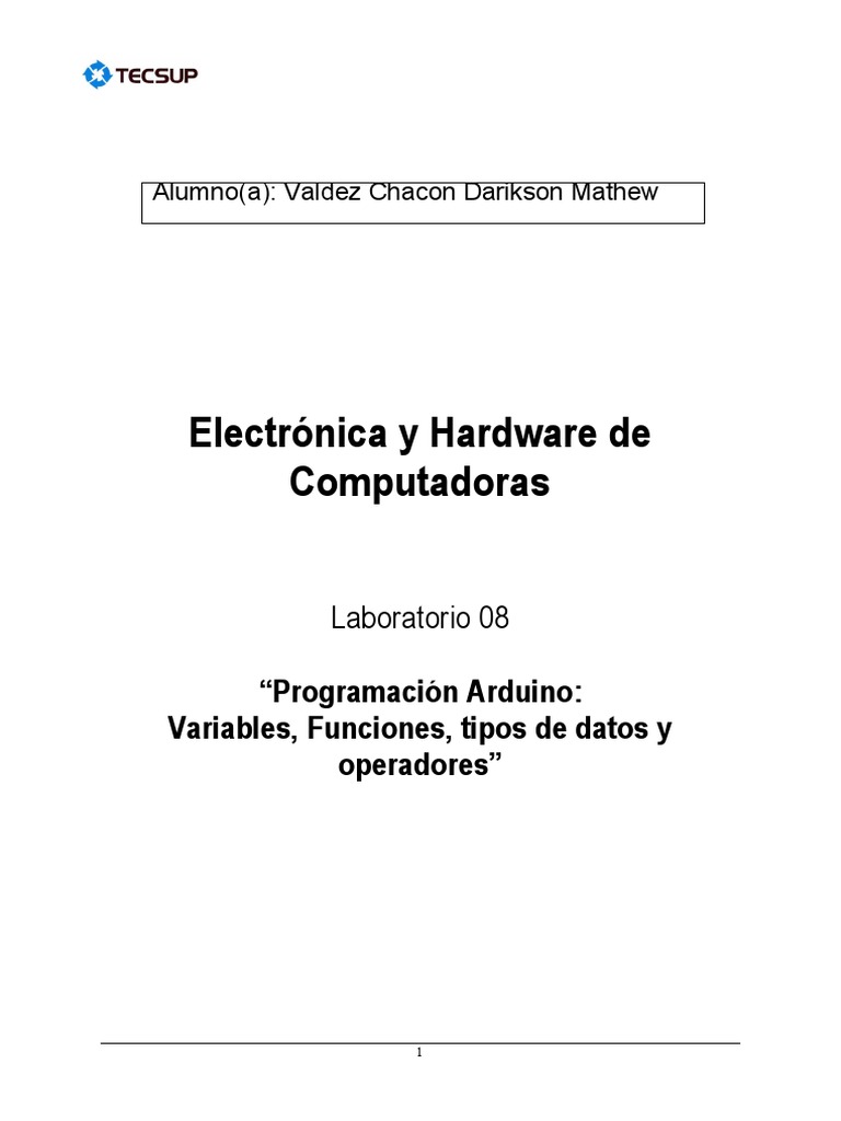 L8 - Programacion Arduino - Parte 2 | PDF | Ingeniería de software | Programación de computadoras