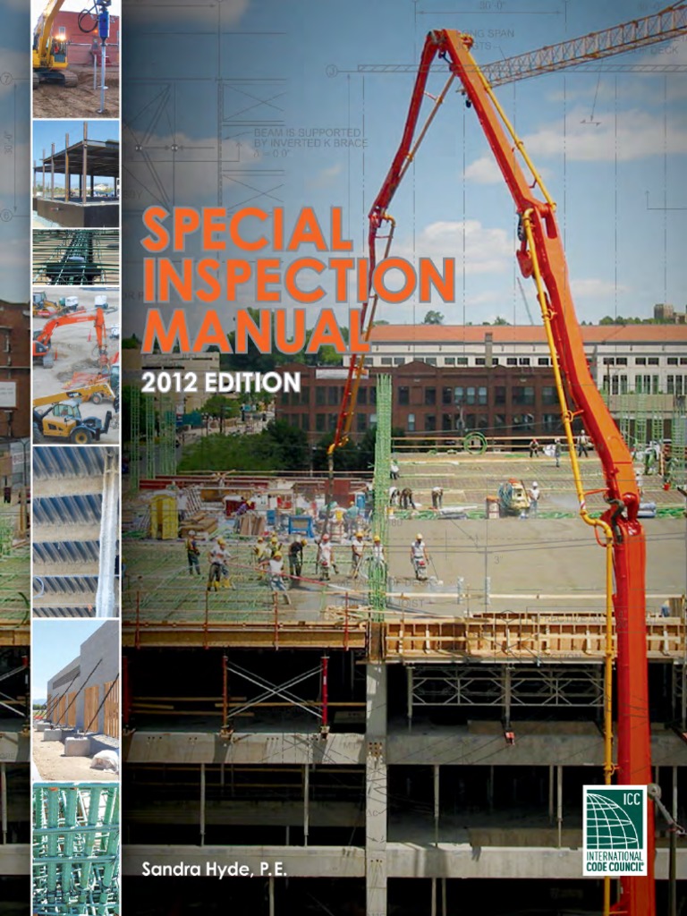 2012 Special Inspection Manual | PDF | Copyright | Building Engineering