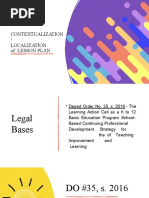 Contextualization, Localization and Indigenization in Curriculum | PDF