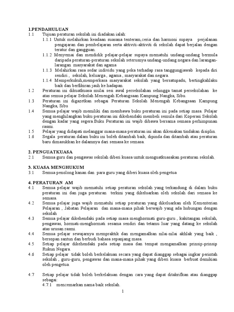 Buku Peraturan KNS 20t | PDF