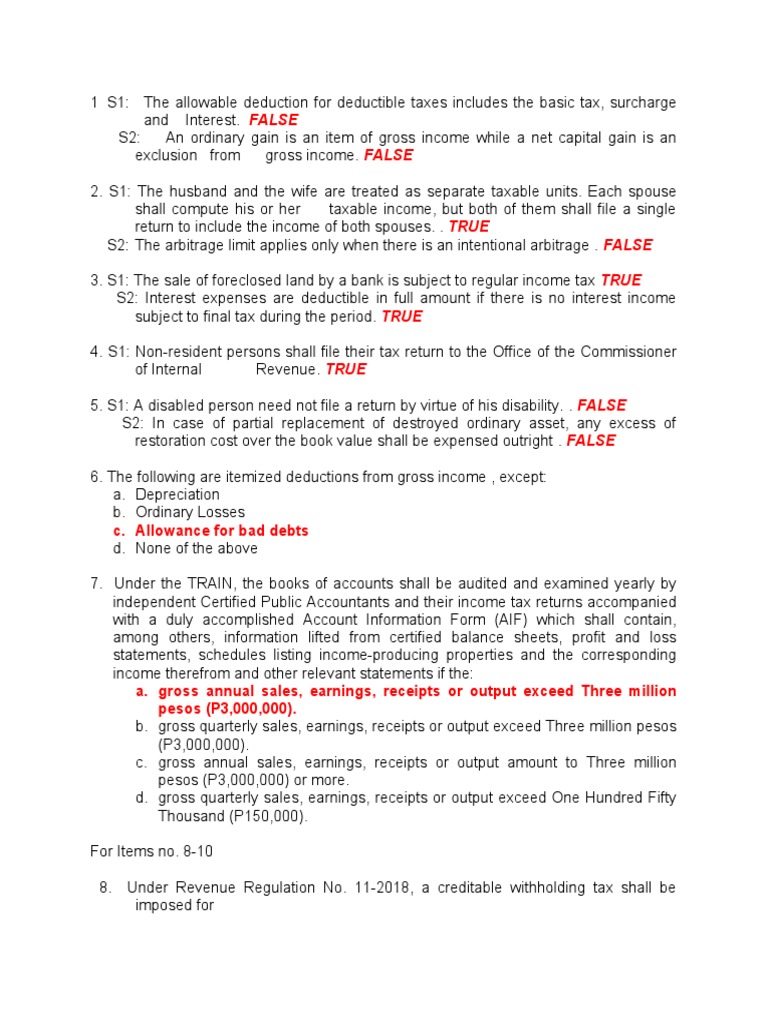 Creditable Withholding Tax Guidelines | PDF | Income | Tax Deduction
