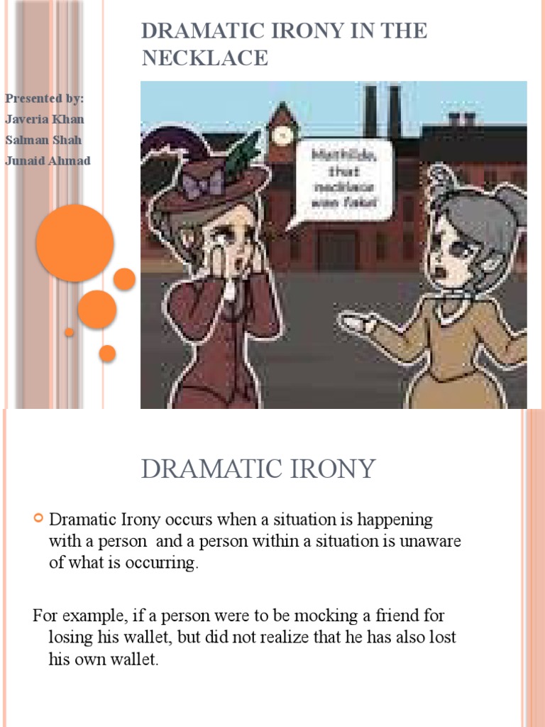 Irony in The Necklace | PDF | General Fiction