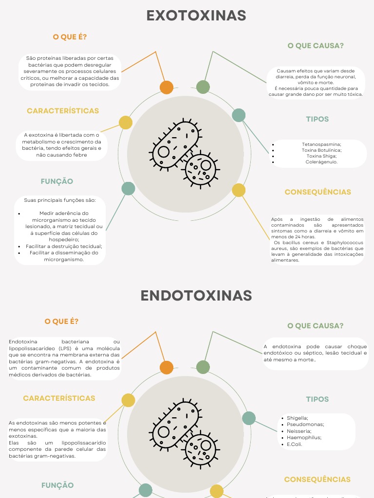 As diferenças entre exotoxinas e endotoxinas bacterianas ...