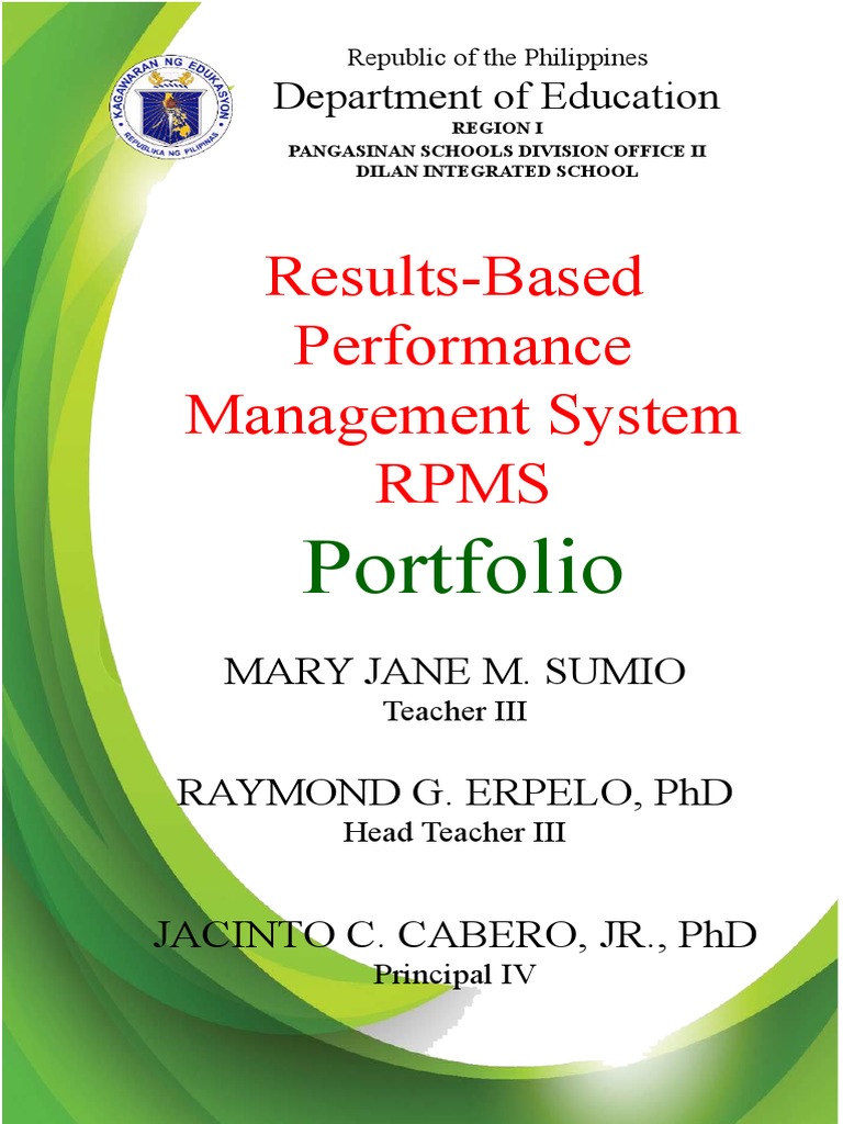 RPMS Front Cover | PDF