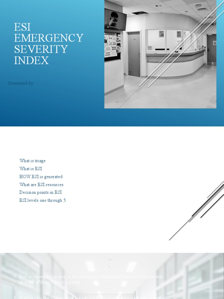 ESI ER Complete | PDF | Thorax | Pain