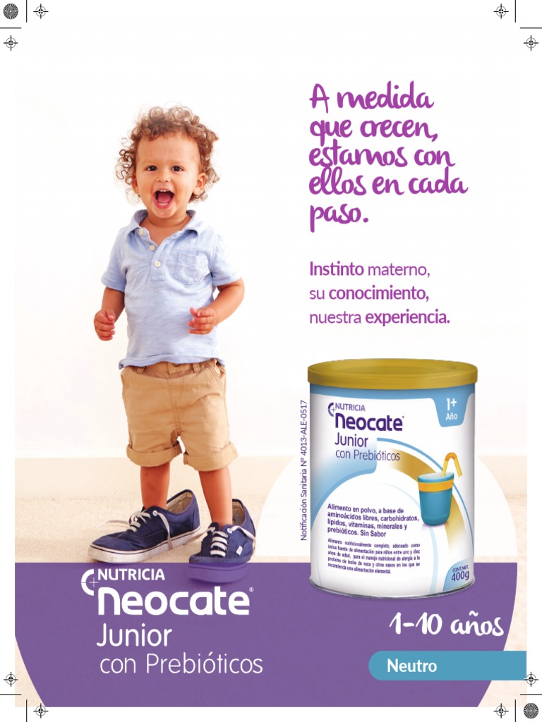 ECUADOR Fichas Técnicas Neocate JR Neutro | PDF | Petróleo | Dieta y ...