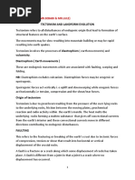 Tectonism & Landform Evolution Guide | PDF | Fault (Geology) | Rift