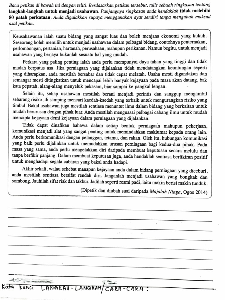 Latihan Ringkasan 2 | PDF