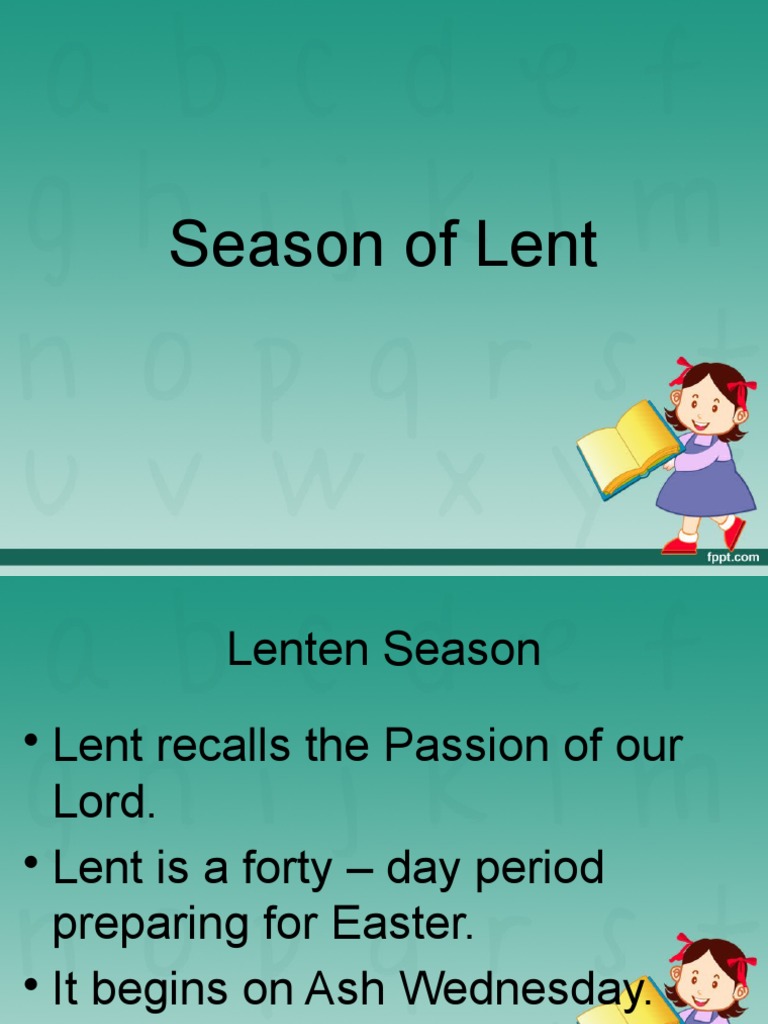 Lenten Season | PDF