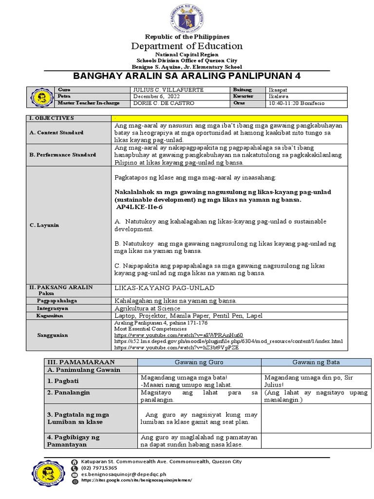 AP Demo Lesson | PDF