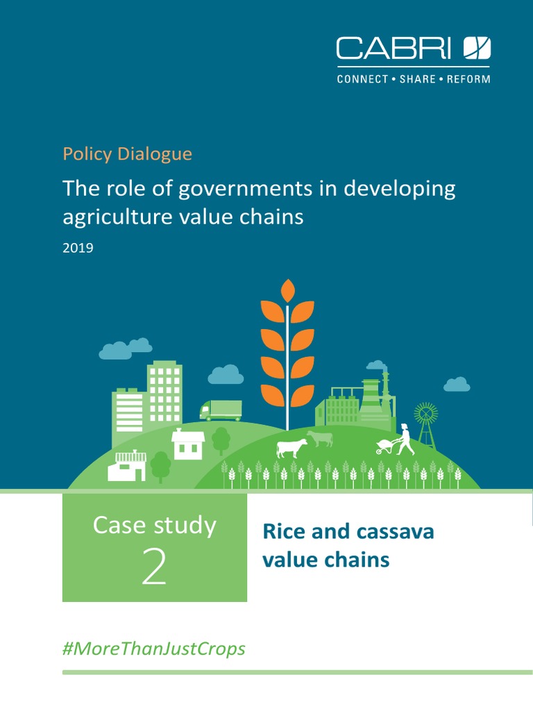 Government Role in Rice & Cassava Value Chains | PDF | Rice | West Africa