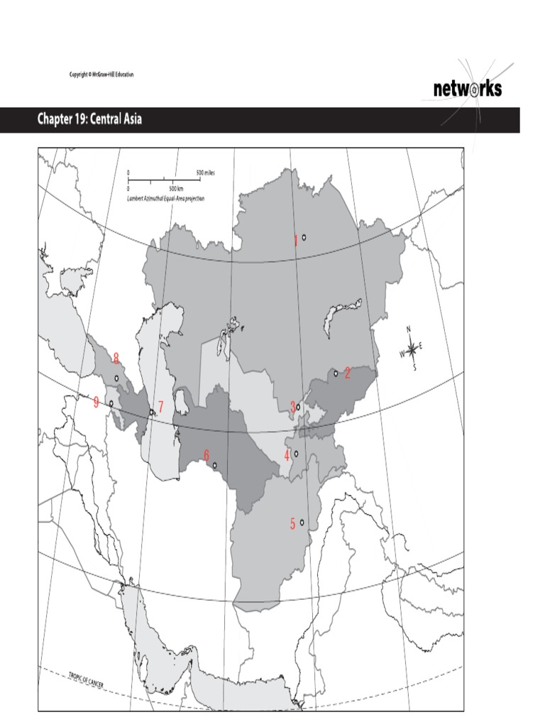 Central asia map quiz