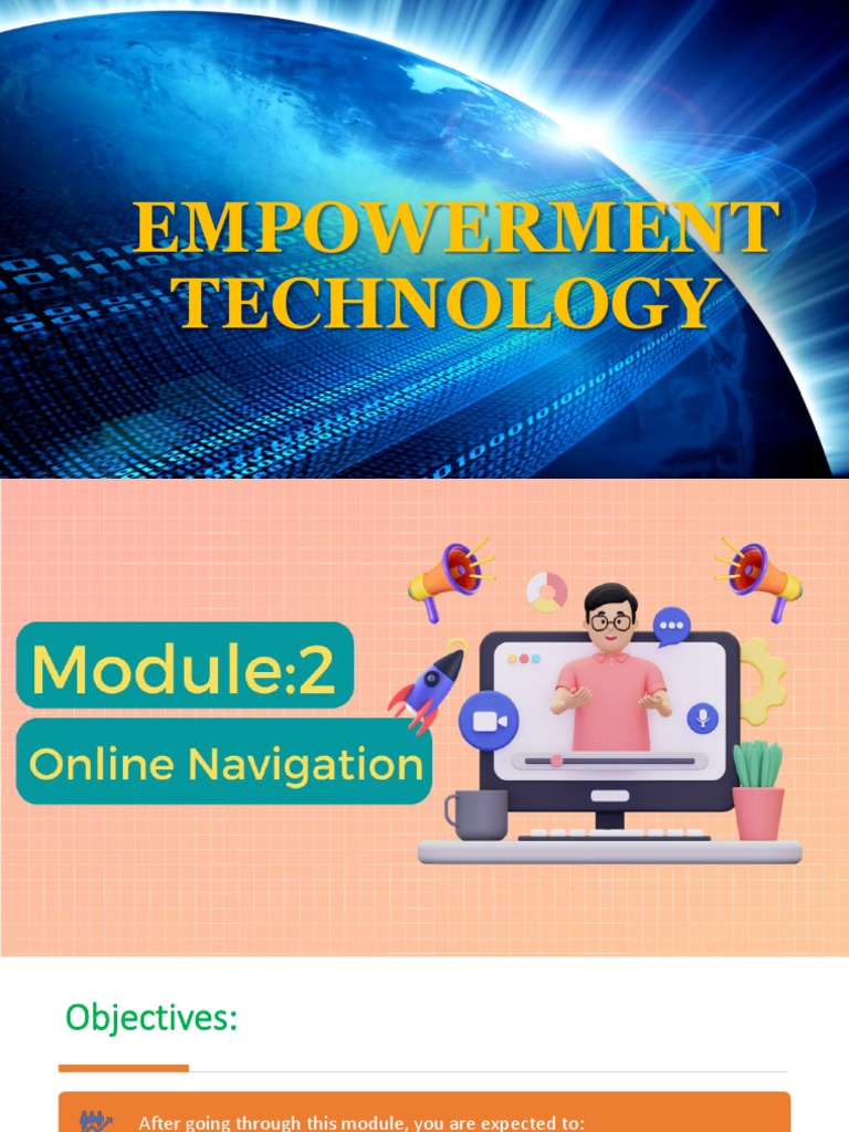 Online Navigation in Empowerment Technology | PDF | Computing ...