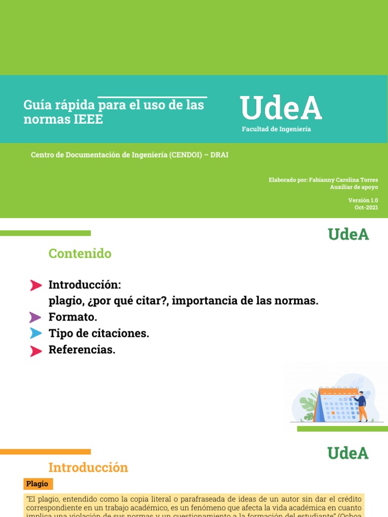 Guía rápida para el uso de las normas IEEE en documentos académicos ...