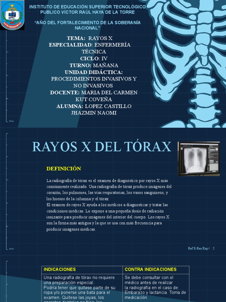 Indicaciones y procedimientos de rayos X | PDF | Rayo X | Radiología