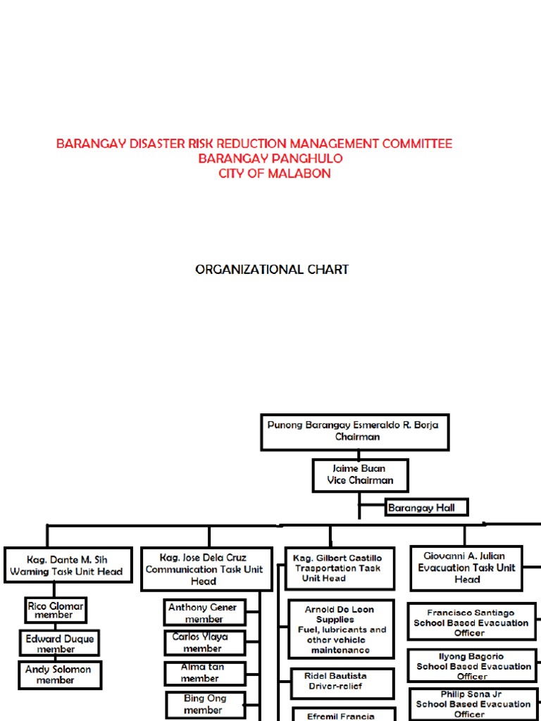 Bdrrmc Presentation Pdf