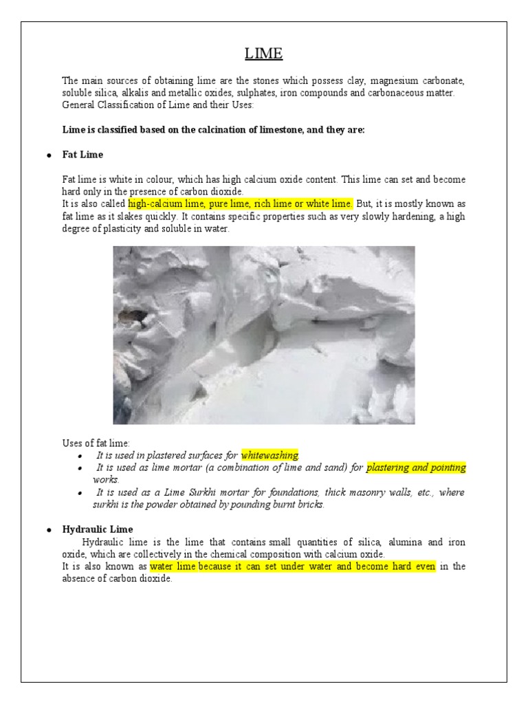 Lime & Timber | PDF | Lime (Material) | Cement