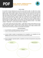 Ficha de Lectura Regreso-a-Clase | PDF