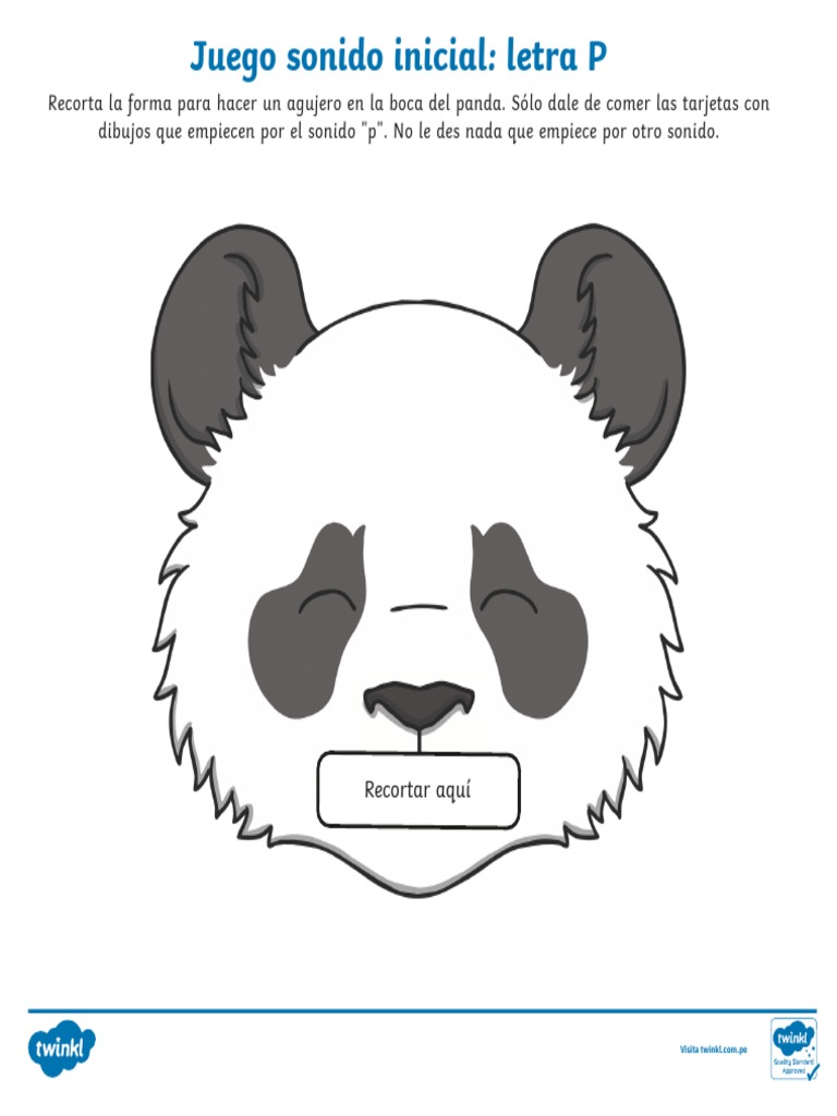 Juego Sonido Inicial: Letra P | PDF