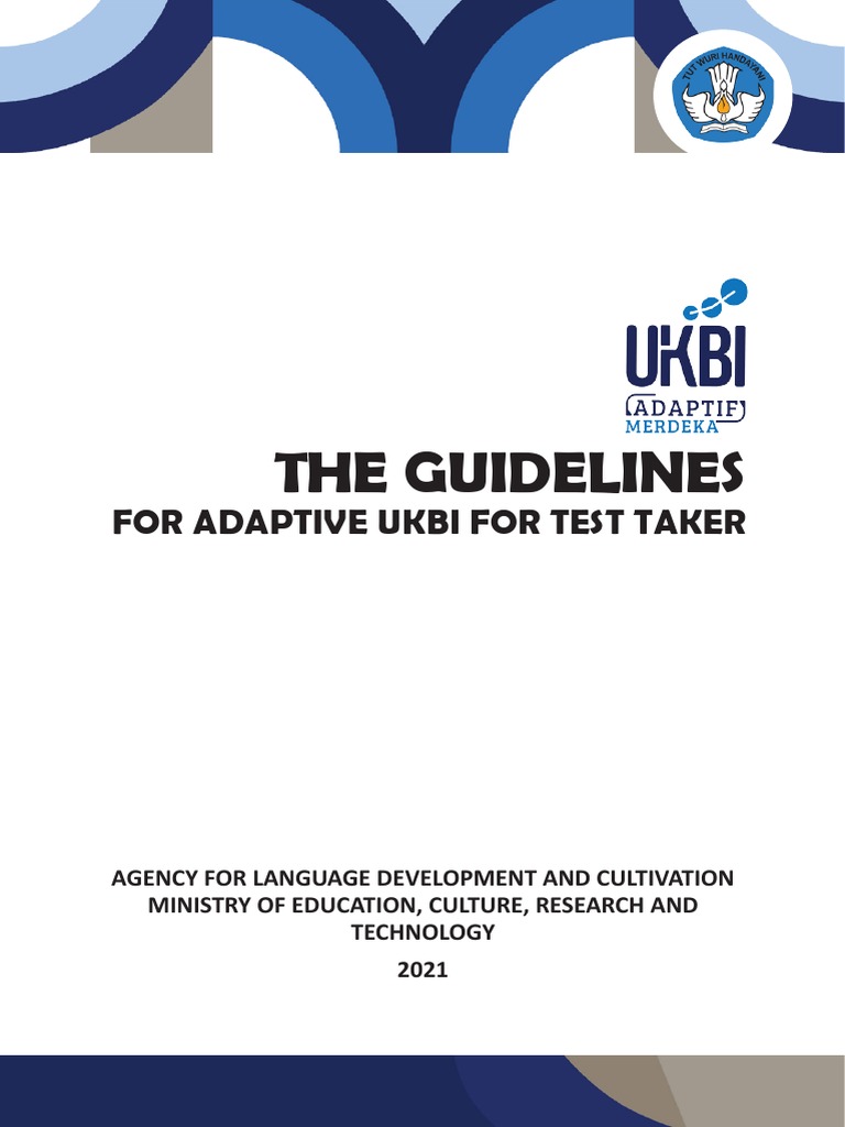 The Guidelines: For Adaptive Ukbi For Test Taker | PDF | Identity ...