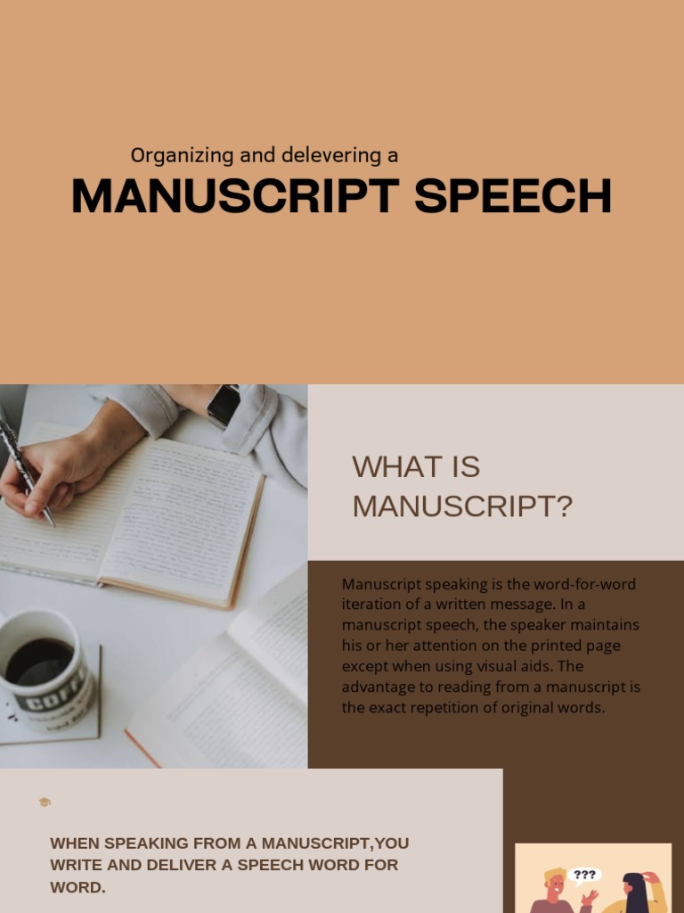 Manuscript Speech | PDF | Cognition | Human Communication