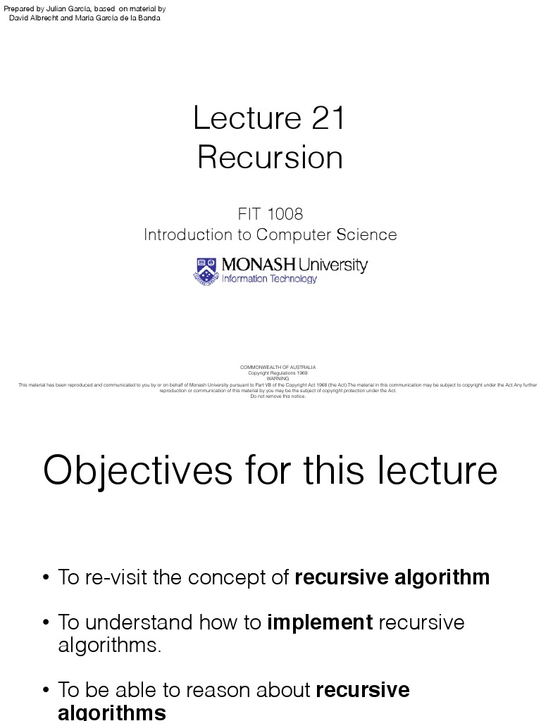 Recursion Basics | PDF | Computer Engineering | Computer Programming