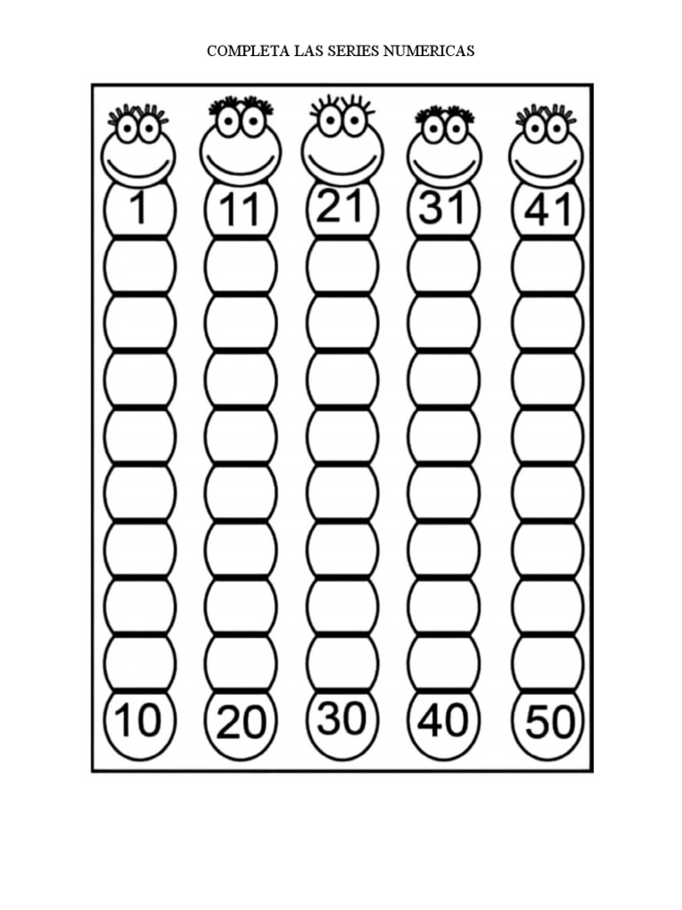 Completa Las Series Numericas | PDF