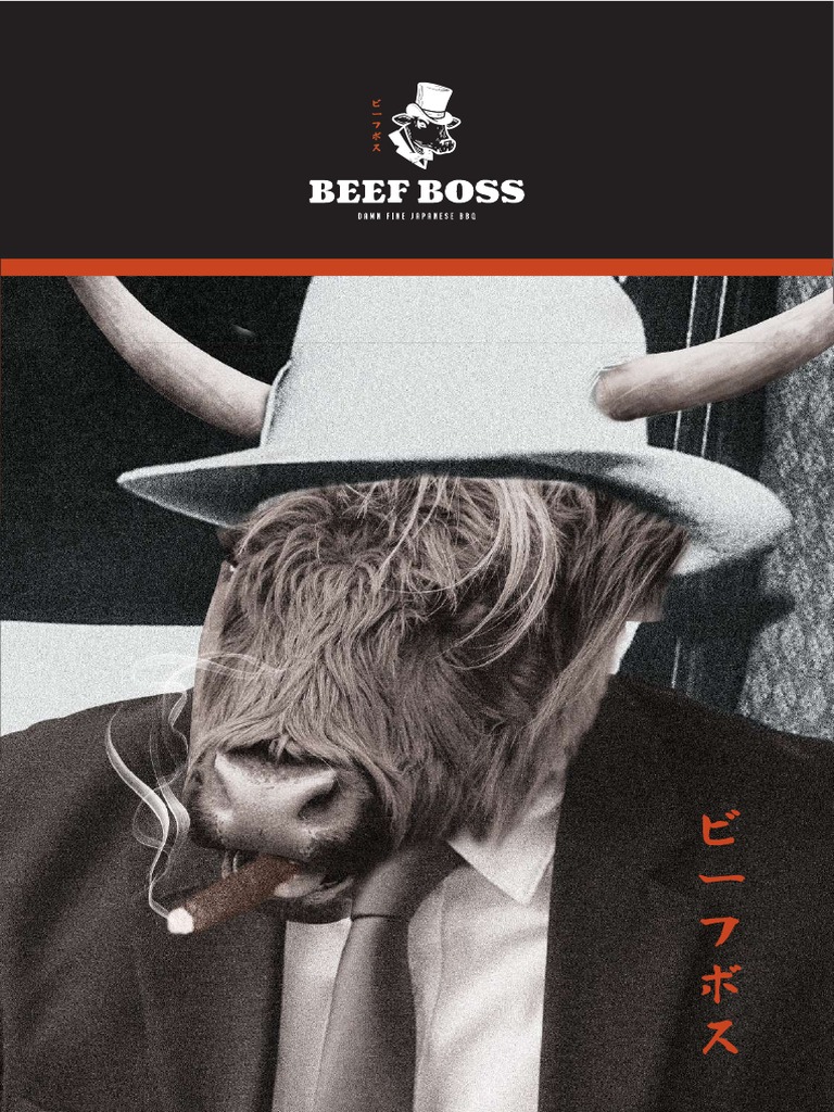Beef Boss Ala Carte Menu | PDF | Cooking | Foods