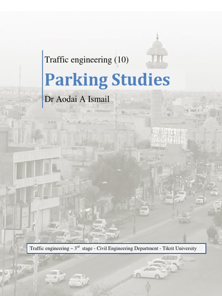10 Parking Pdf Traffic Lane
