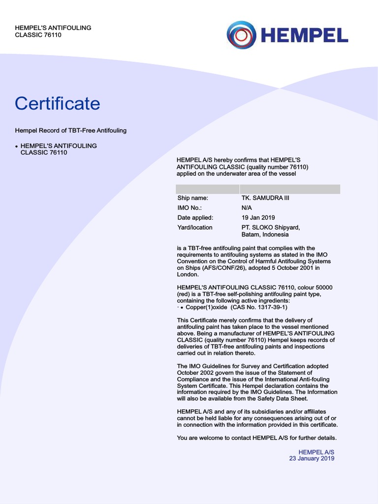 HEMPEL | PDF | Materials