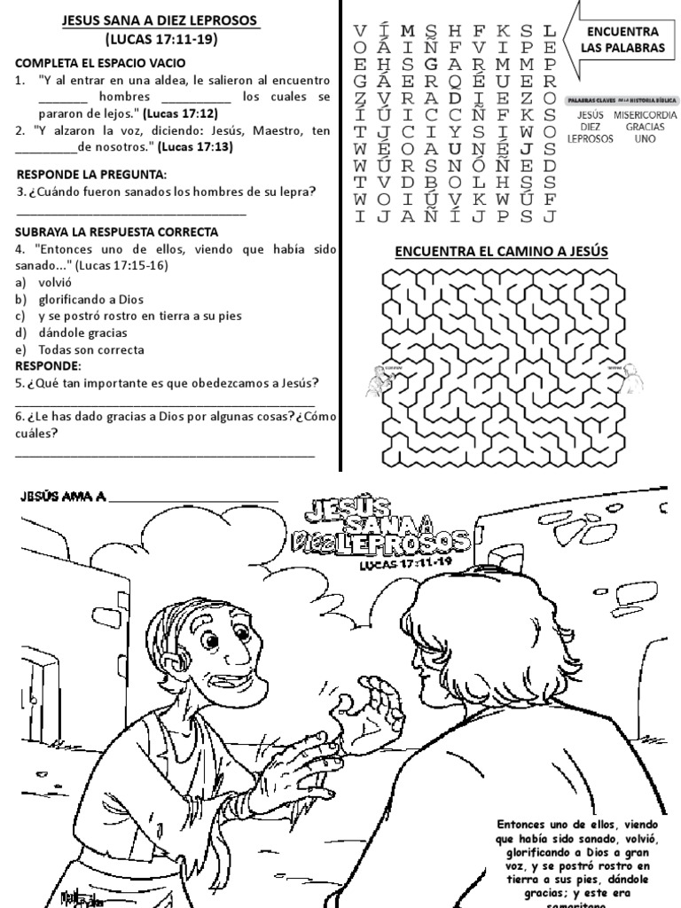 Los Diez Leprosos | PDF