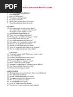 Starters Authentic 1 - Test 1 KEY | PDF