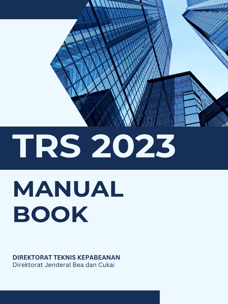 Manual BOOK TRS | PDF
