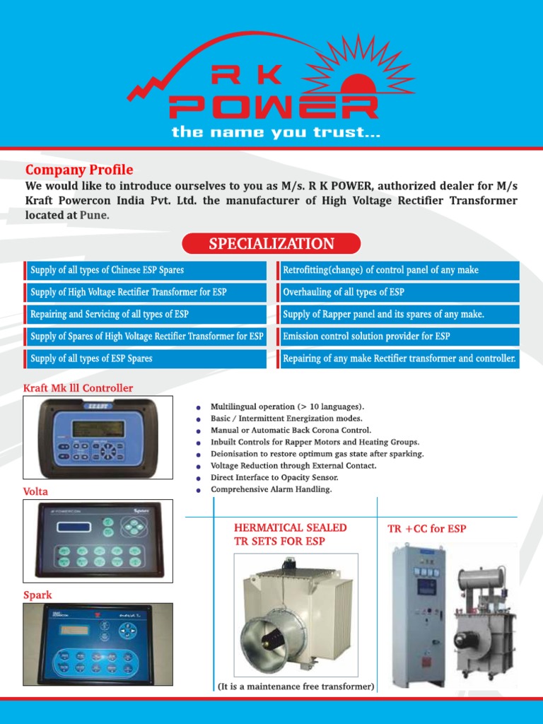 R - K - Power - Catlog For ESP | PDF