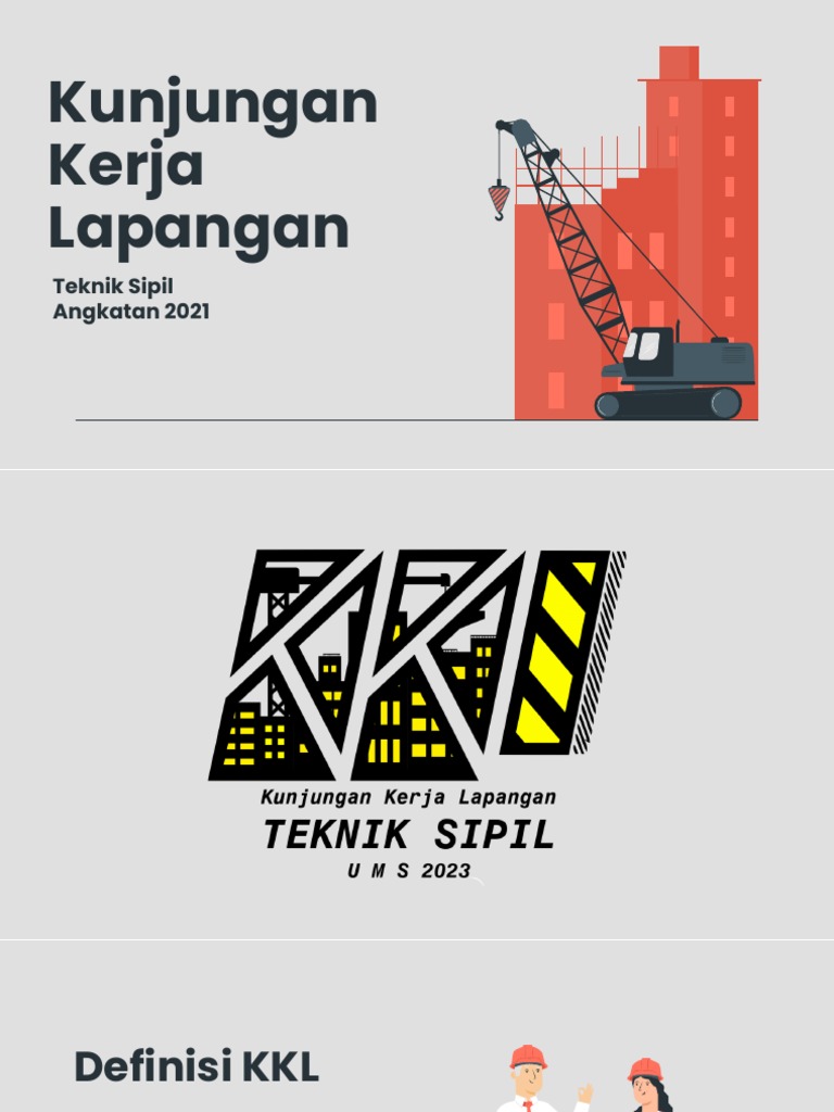 Kunjungan Kerja Teknik Sipil 2021 | PDF