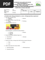 Soal UAS PAI Kelas 2 SD Semester 1 (Ganjil) Dan Kunci Jawaban | PDF