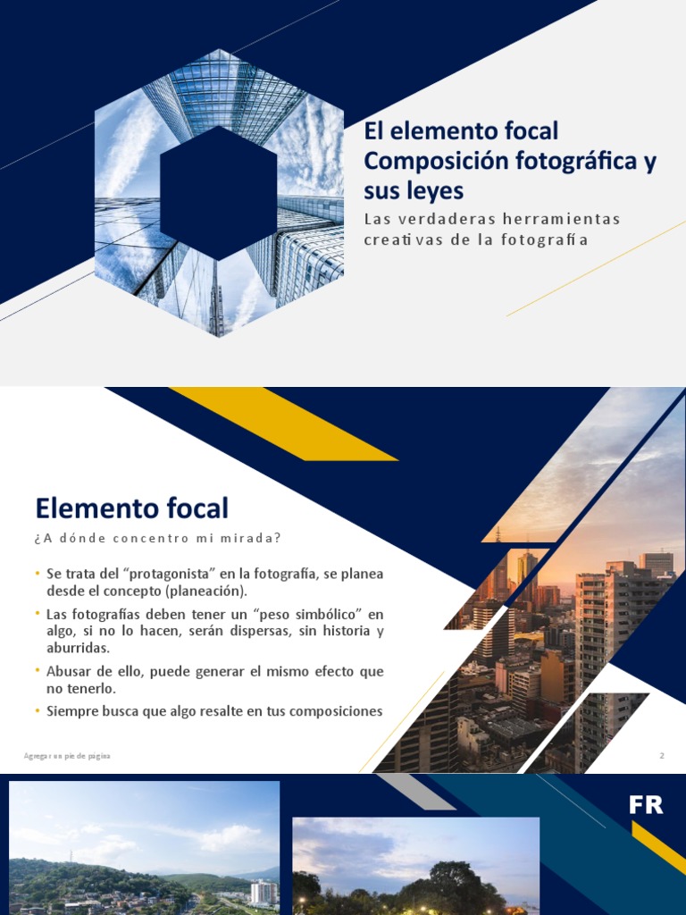 El Elemento Focal Composición Fotográfica y Sus Leyes: Las Verdaderas Her Ramientas Creati Vas ...