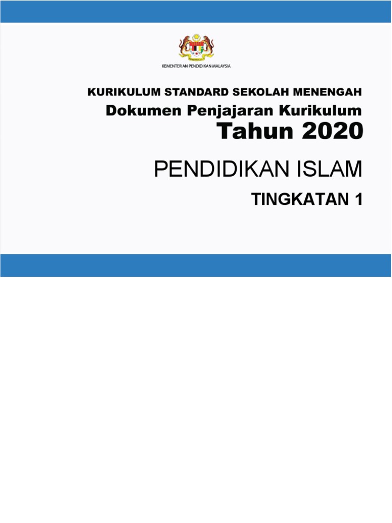 Pendidikan Islam: Tingkatan 1 | PDF