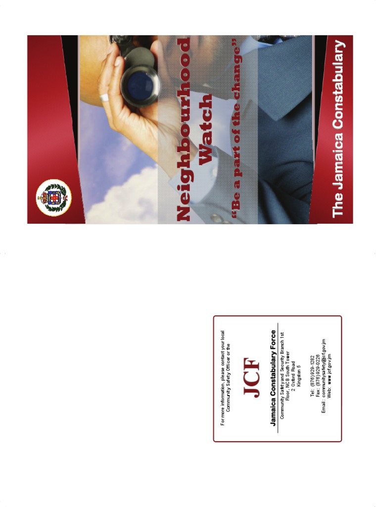Neighbourhood Watch Guide | PDF | Police | Crime Prevention