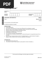 IAL Edexcel Maths Formula Booklet | PDF