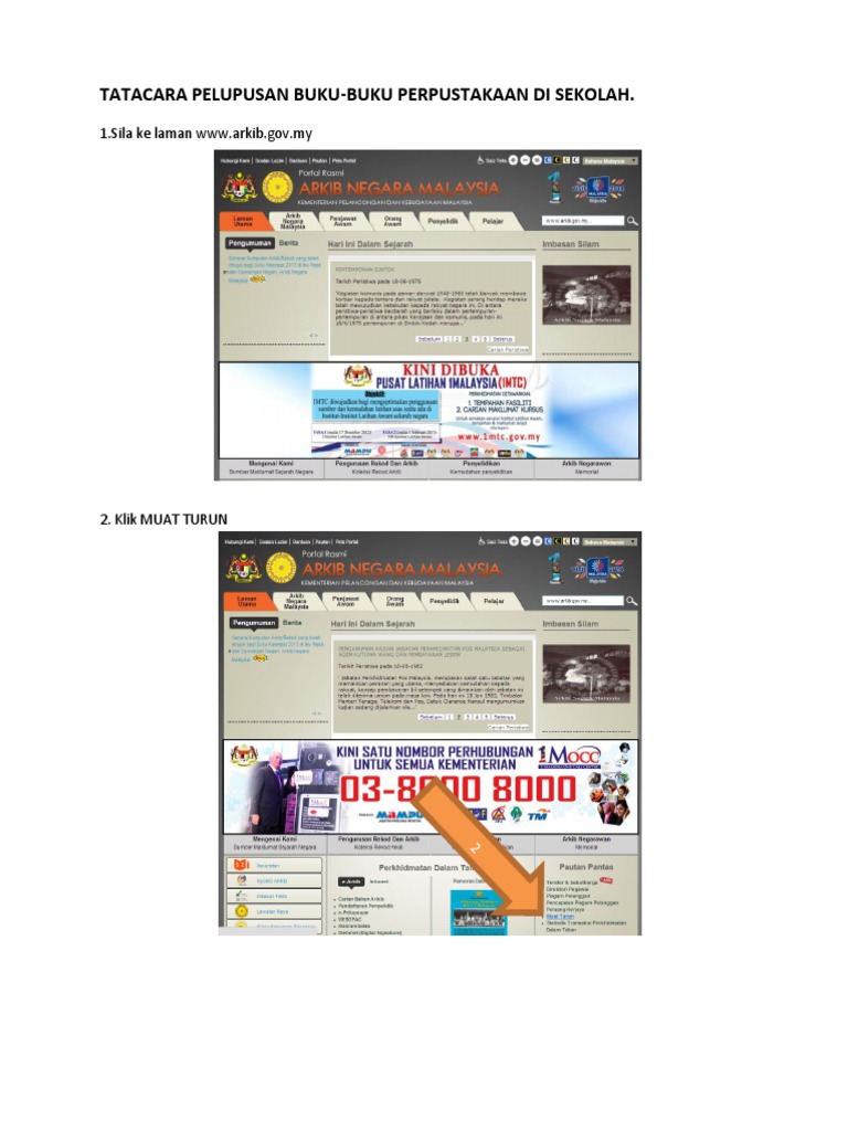 Tatacara Pelupusan Buku | PDF