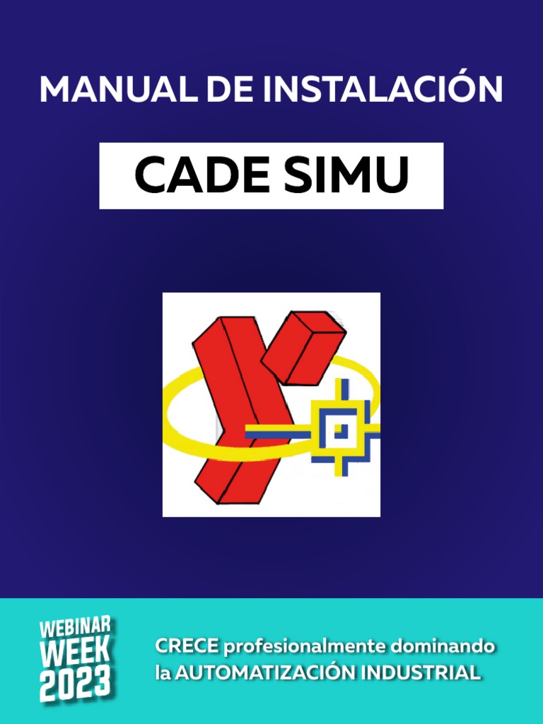 Webinar Week 2023 - D1 Manual de Instalación CADE SIMU - Control + | PDF